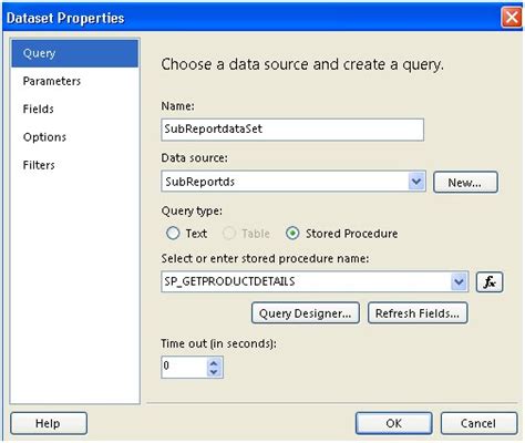 Subreport In Ssrs 2008