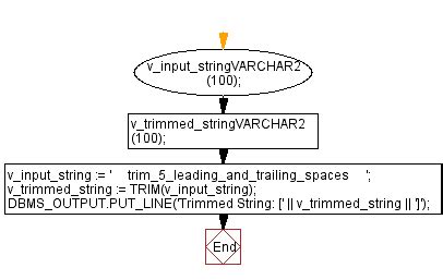 Oracle TRIM Function Examples Code Samples