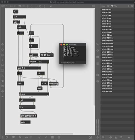 Check Incoming Value Against Stored Ranges And Output A Message