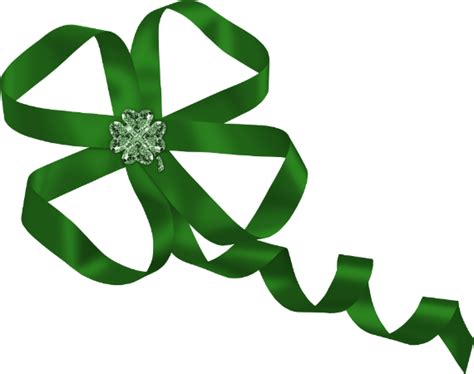 ♣ Tube St Patrick Ruban Vert Png Green Ribbon Clipart ♣