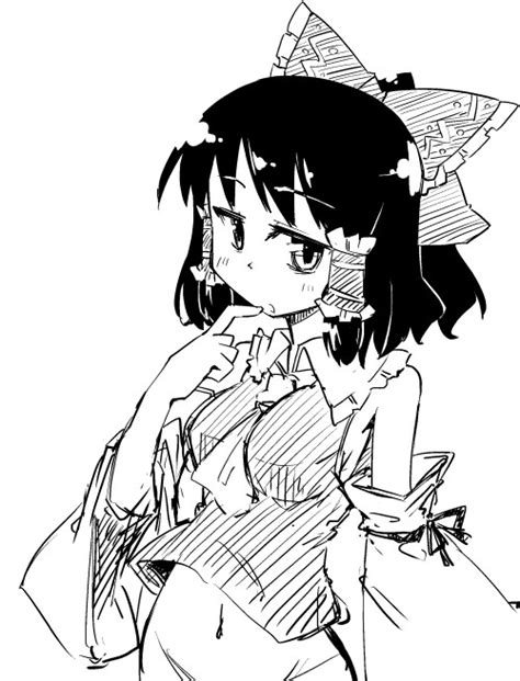 Hakurei Reimu Touhou Drawn By Arnest Danbooru