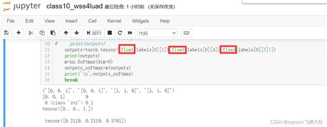博主用nnsoftmax时出错 Softmaxlastdimkernelimpl Not Implemented For ‘long