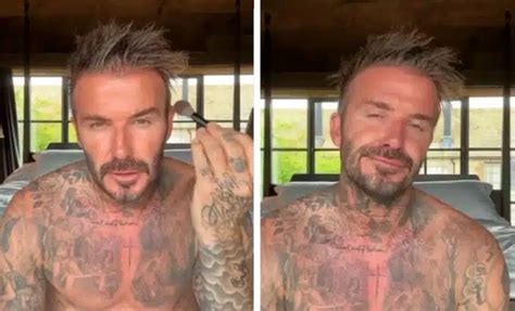 Viral Strange Shirtless David Beckham Teases Victoria In Quirky Video