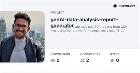Genai Data Analysis Report Generator Ecosystem Directory Marketdev Genai Data Analysis Report Generator Ecosystem Directory Marketdev