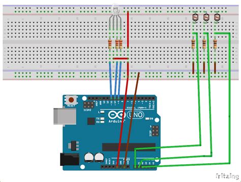 基于arduino的简单混色灯设计方案 Arduino彩色led灯 云恒制造