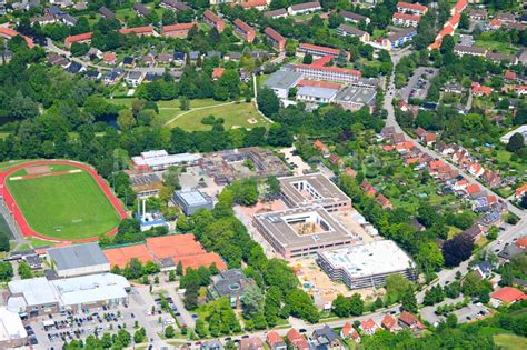 Luftbild Oldenburg In Holstein Umbau Und Modernisierung Des Campus