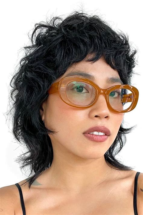 30 Short Shag Hairstyles For An Edgy Vibe Curly Shag Mullet