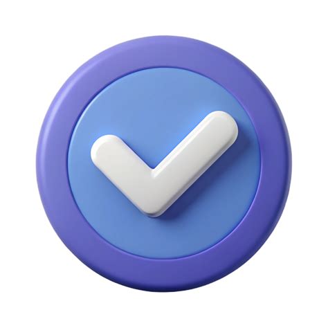 Melancholic Spectacular Checkmark Icon In A Circle Single Weight Stroke Flat Color Minimal