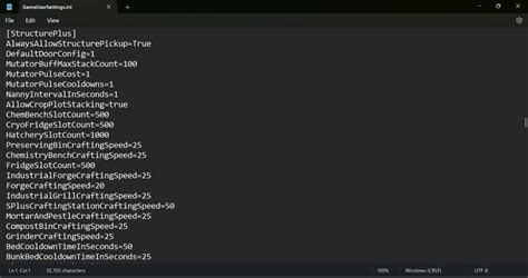 Need Help With S Config Settings Rark