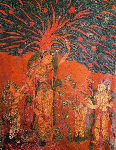 西藏寺庙壁画 穿越时空触目历史的脉搏 图 西藏佛教 寺庙壁画 凤凰佛教