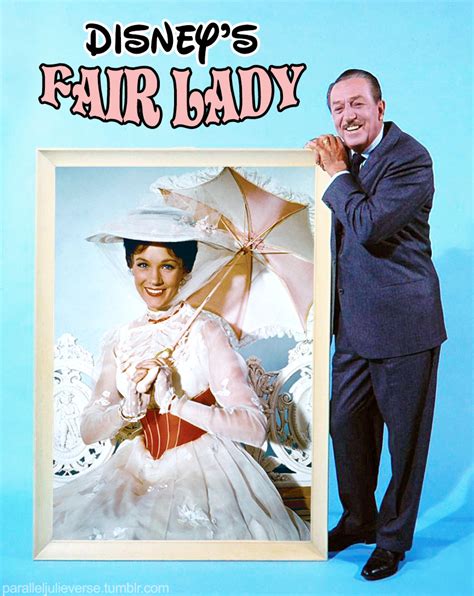 Julie Andrews And Walt Disney