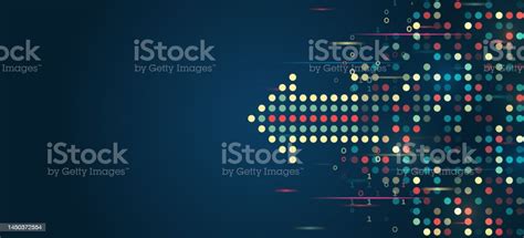 Structuring The Flow Of Information Data Analytics Concept Futuristic