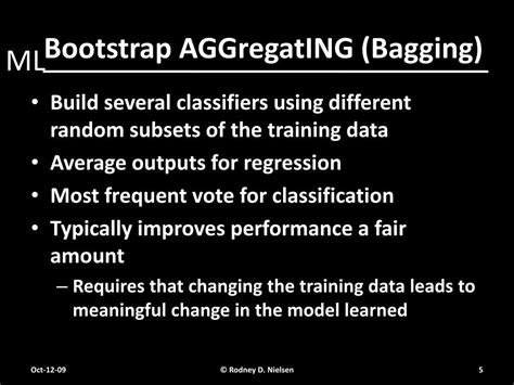 Ppt Csci 5622 Machine Learning Ensembles Bagging And Boosting