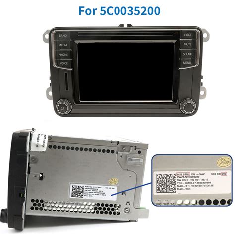 Touchscreen Digitizer F R Vw Skoda Mib Std Tdo Wvga F Ebay