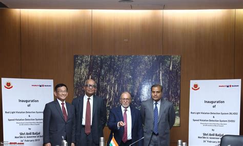 Maruti Launches Automatic Traffic Violation Detection System Team Bhp