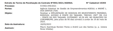Após reportagens Agesul paralisa obra de Patrola o km de cascalho