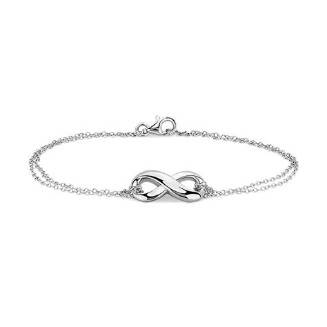 7 Infinity Chain Bracelet In Sterling Silver 15 Mm Blue Nile
