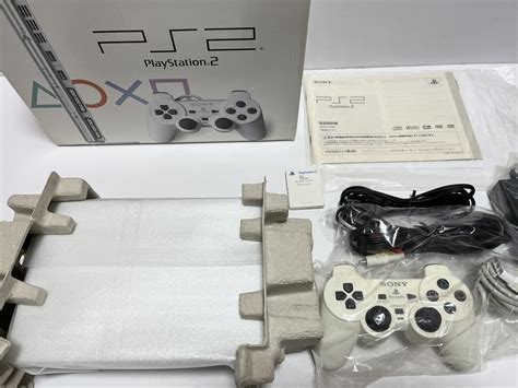 Yahooオークション 【ps2】プレイステーション2 本体 Scph 75000cw