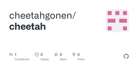 Github Cheetahgonencheetah