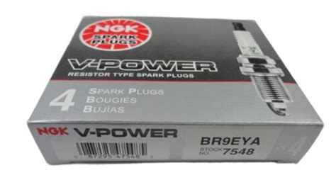 NGK BR9EYA NGK # 7548 SPARK PLUGS BRAND NEW BOX OF 4 | eBay