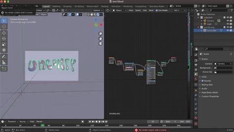 Issue With Rendering No Render Output Node In Scene Rblender