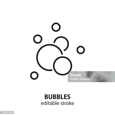 거품 선 아이콘입니다 폼 벡터 기호 기포에 대한 스톡 벡터 아트 및 기타 이미지 기포 물 쓰다듬어 주기 Istock