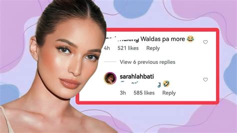 Sarah Lahbati Sinagot Ang “waldas Pa More” Comment Ng Netizen Daily