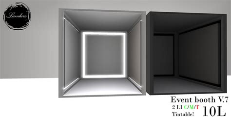 Second Life Marketplace Event Booth V7