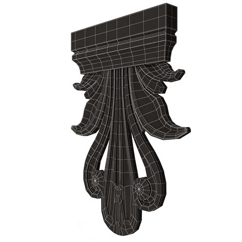 3d File Carved Corbel 014 🏛️・3d Printing Idea To Download・cults