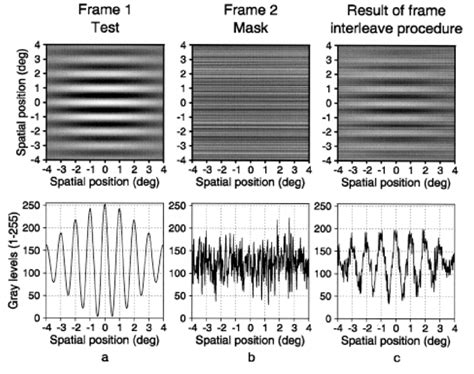 Masking Procedure Using The Frame Interleaving Method A Odd Frame Download Scientific