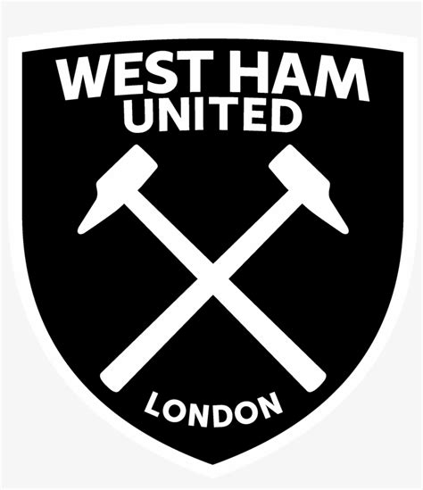 West Ham United Fc Logo Black And White Logo West Ham United