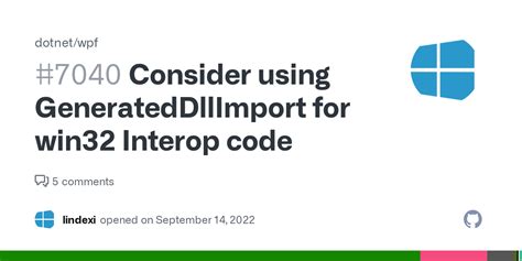 Consider Using Generateddllimport For Win Interop Code Issue