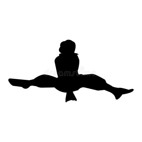Vector Silhouette Of Woman Stock Vector Illustration Of Friends