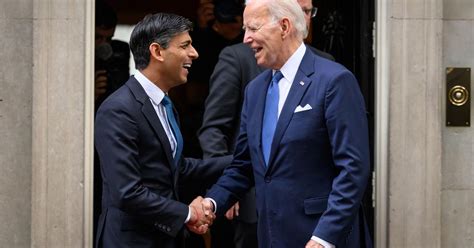Biden And Sunak Agree To Talks On Boosting Us Uk Economic Ties News