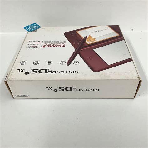 Nintendo Dsi Xl Console Burgundy Nds Nintendo Ds Pre Owned J