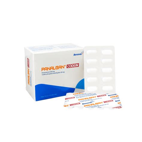 Panalgan Codein Thuốc Giảm Các Cơn đau Từ Nhẹ đến Vừa