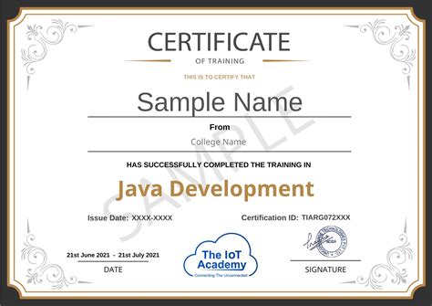Java Certification Training