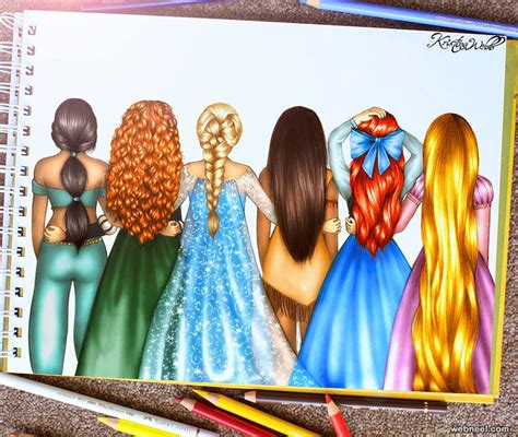 25 Beautiful Color Pencil Drawings And Creative Art Works By Kristina Webb
