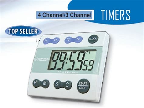 Control Company Traceable Digital Timers Complete Range Adelab Scientific