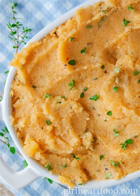 Brown Butter Mashed Turnip Aka Rutabaga Or Yellow Turnip With