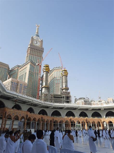 Beautiful Inside View Of Masjid Al Haram Mecca Editorial Photography