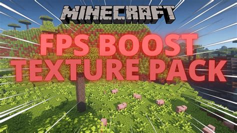 FPS BOOST RESOURCE PACK IN MINECRAFT MINECHAD YouTube