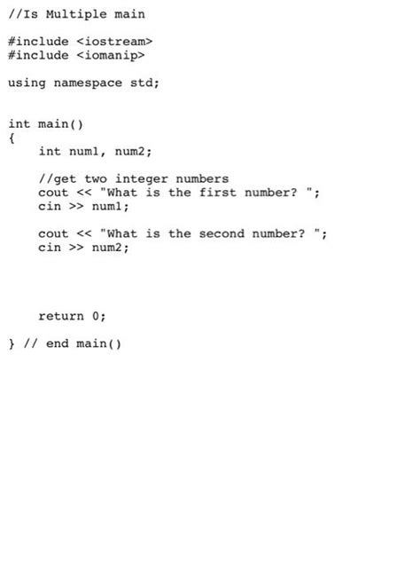 Solved Is Multiple Overview For This Daily Write A Program