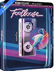 Footloose 1984 4K Edizione Limitata Steelbook 4K UHD Blu Ray IT