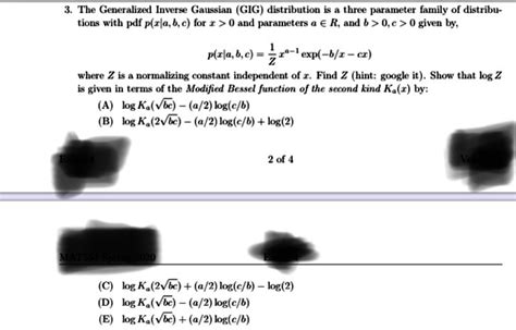3 The Generalized Inverse Gaussian Gig