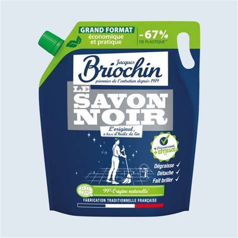 Savon Noir Liquide Gros Format Ecocert 1 6L Le Briochin
