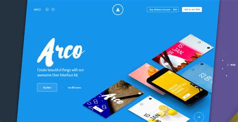 Arco CSS Nectar Web Design Awards CSS Gallery