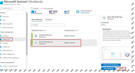 Sentinel Workbooks Azure Lessons