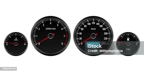 자동차 대시보드 자동차 패널 디스플레이 자동차 속도계 대시 보드 자동차 속도계 게이지 회전 속도계 또는 주행 거리계 표시 0명에 대한 스톡 벡터 아트 및 기타 이미지