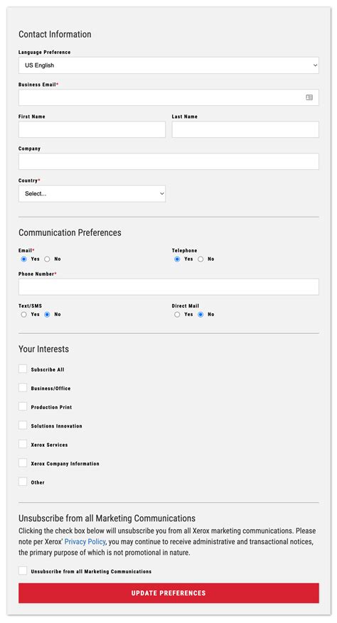 The Best Global Email Preference Center Weve Ever Built